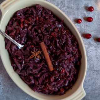 Christmas Red Cabbage - Something Sweet Something Savoury
