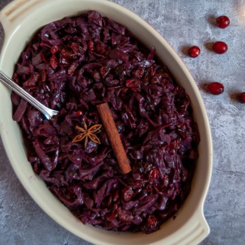 Christmas Red Cabbage - Something Sweet Something Savoury