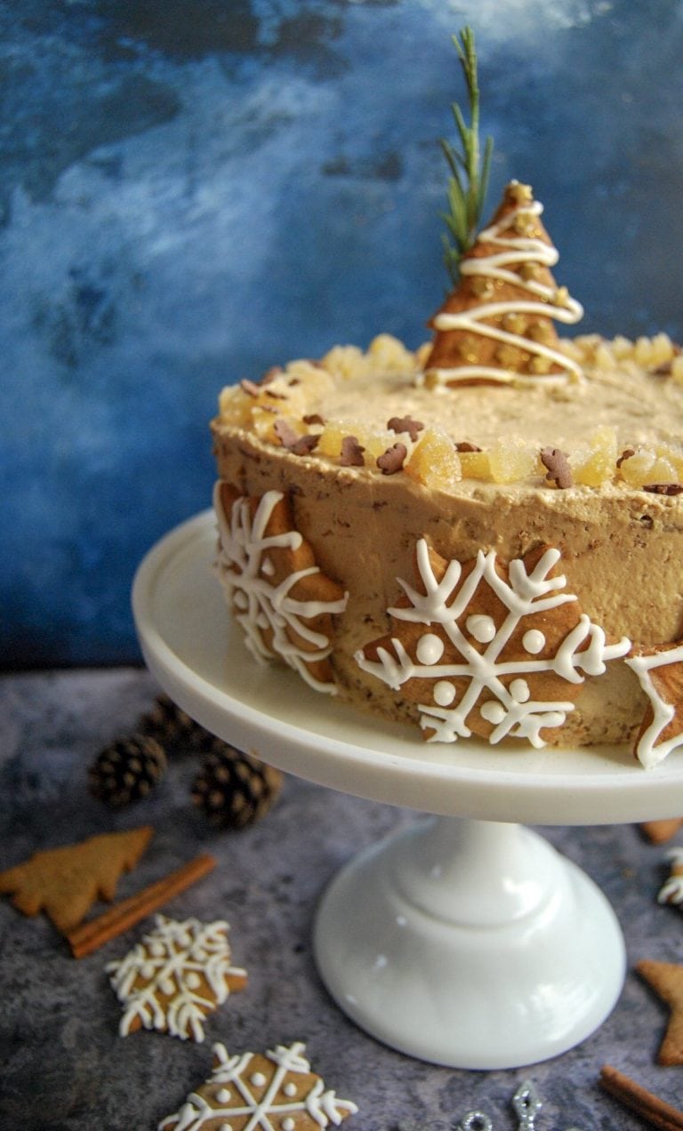 Gingerbread latte cake - Something Sweet Something Savoury