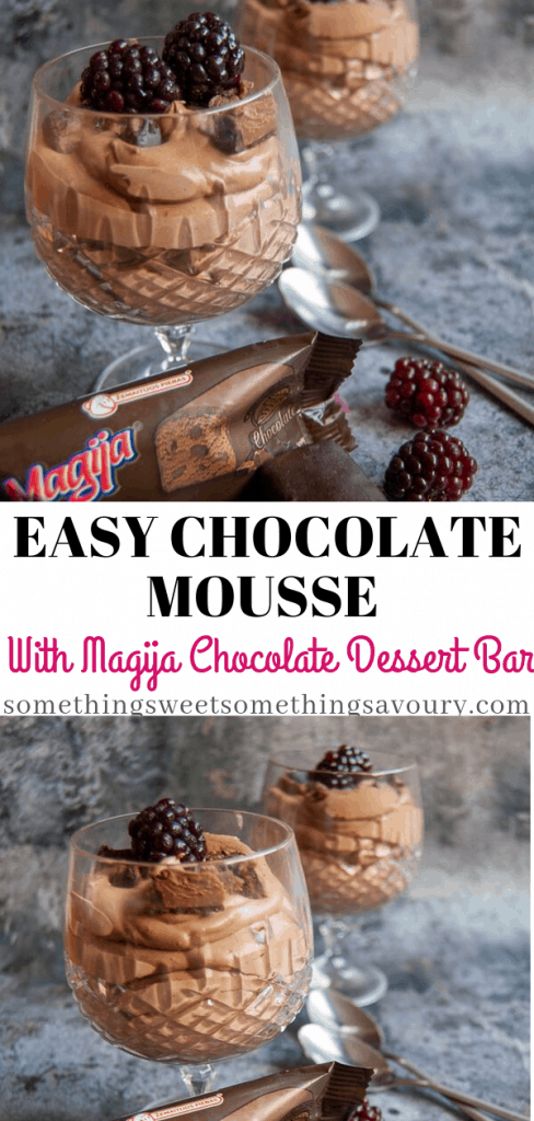 Chocolate Magija Mousse with Blackberries - Something Sweet Something ...