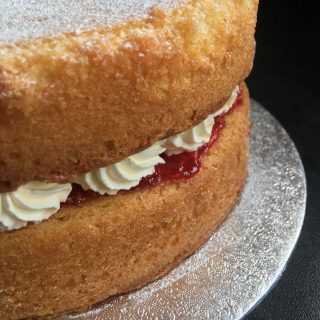 Victoria Sponge Cake - Something Sweet Something Savoury
