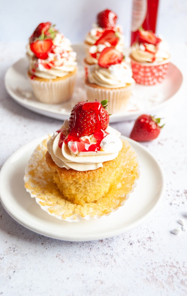 Eton Mess Cupcakes - Something Sweet Something Savoury