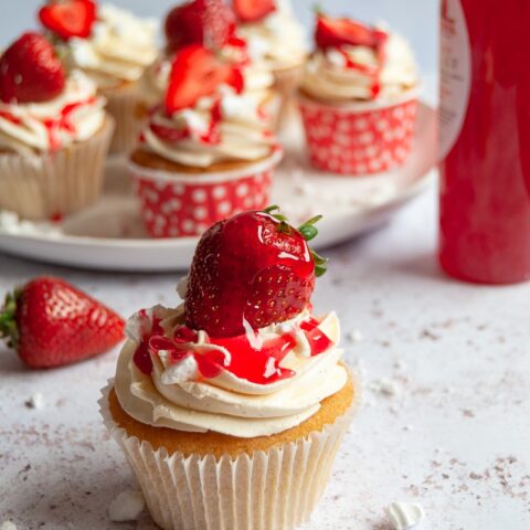 Eton Mess Cupcakes - Something Sweet Something Savoury