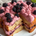 Apple and Blackberry Cake - Something Sweet Something Savoury