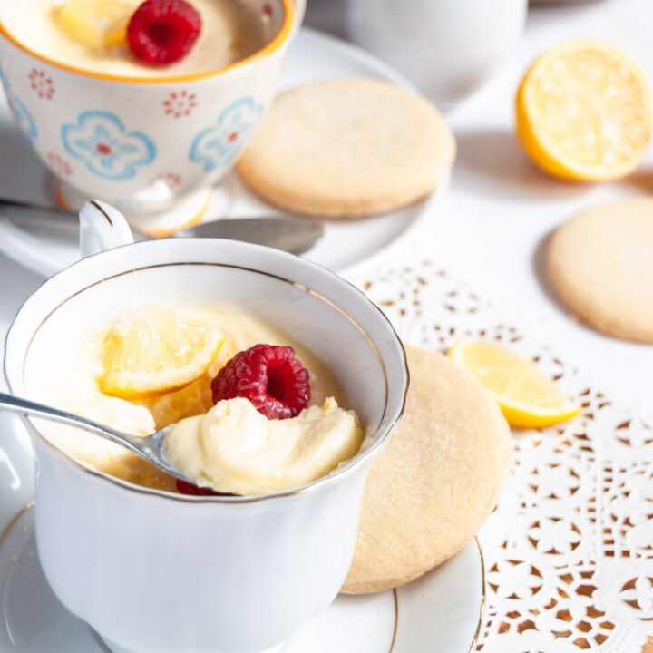 Lemon Posset - Something Sweet Something Savoury