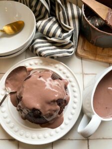Microwave Chocolate Sponge Pudding recipe - Something Sweet Something ...