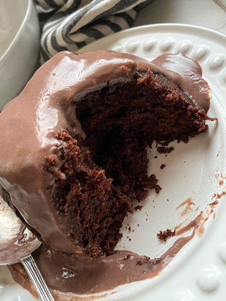 Microwave Chocolate Sponge Pudding recipe - Something Sweet Something ...