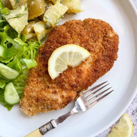 Chicken Schnitzel - Something Sweet Something Savoury