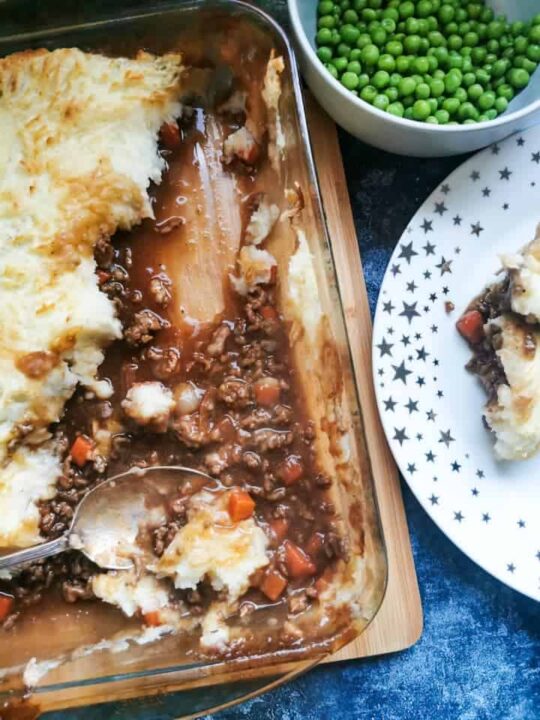 easy cottage pie - Something Sweet Something Savoury