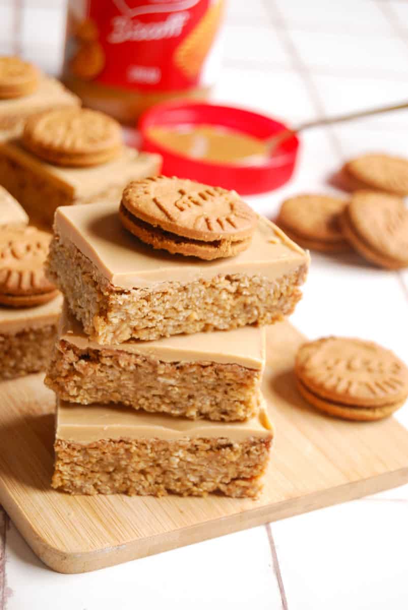 Biscoff Flapjacks - Something Sweet Something Savoury