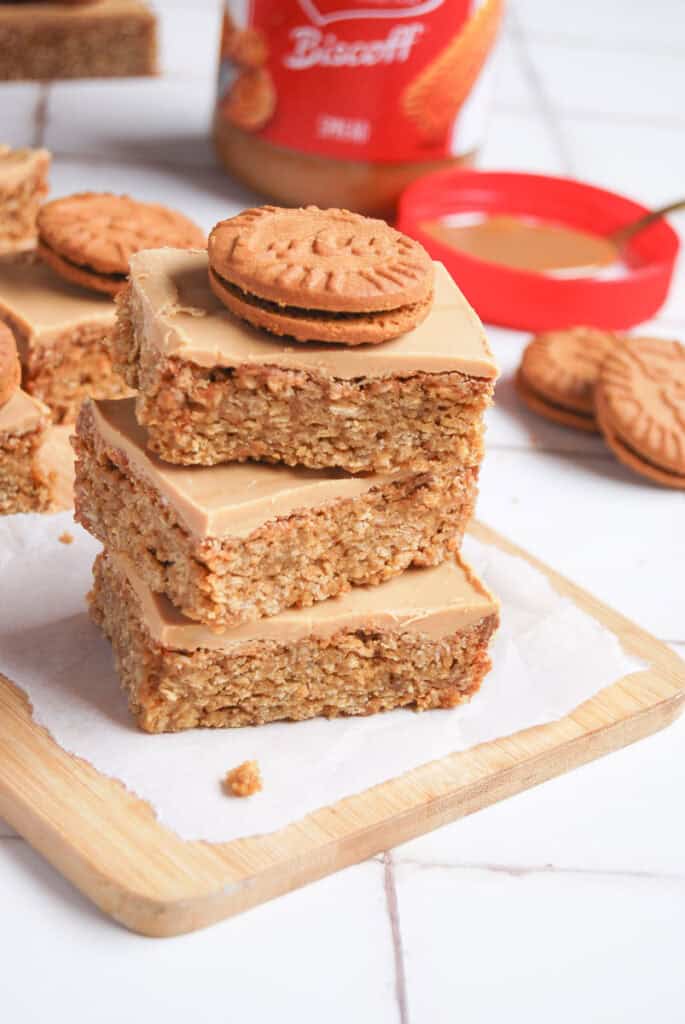 Biscoff Flapjacks - Something Sweet Something Savoury