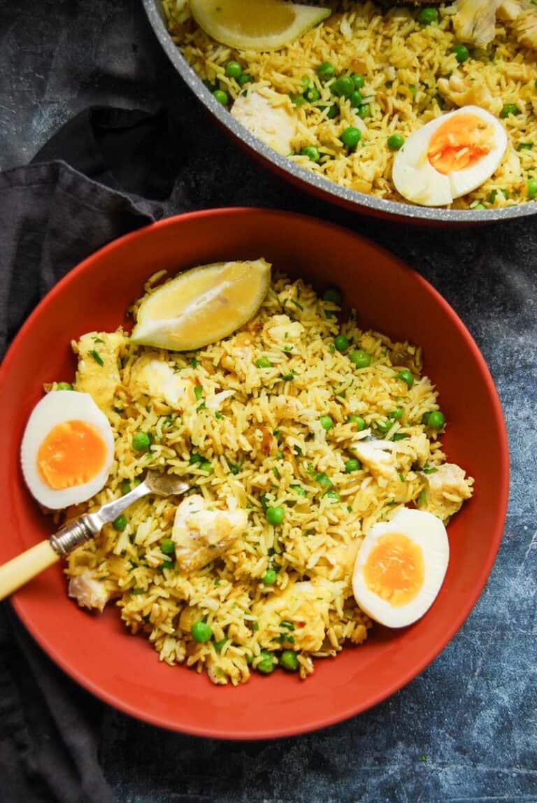 Easy Kedgeree Recipe - Something Sweet Something Savoury