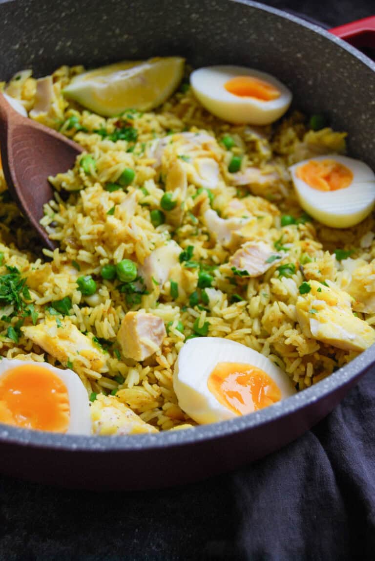 Easy Kedgeree Recipe - Something Sweet Something Savoury