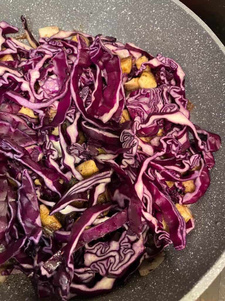 Christmas Red Cabbage - Something Sweet Something Savoury