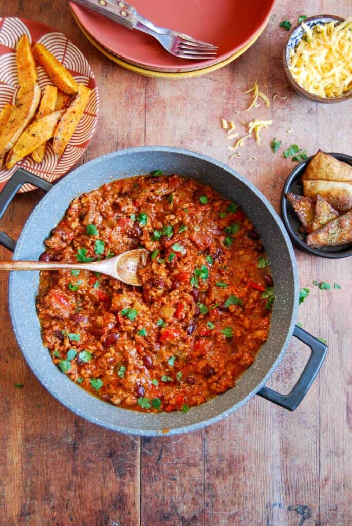 Easy Turkey Chilli - Something Sweet Something Savoury